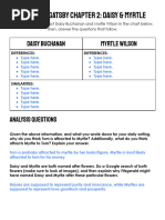 Daisy vs. Myrtle: A Chapter 2 Analysis | PDF | Social Science | Law