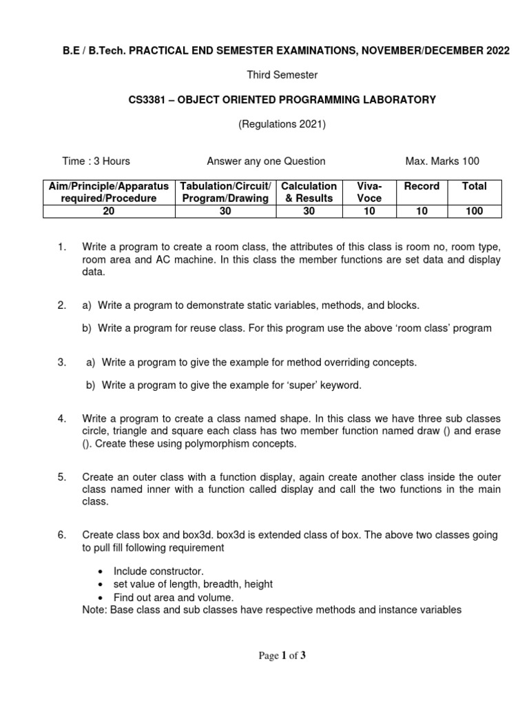Set4 Notes Pdf Method Computer Programming Class Computer 1005