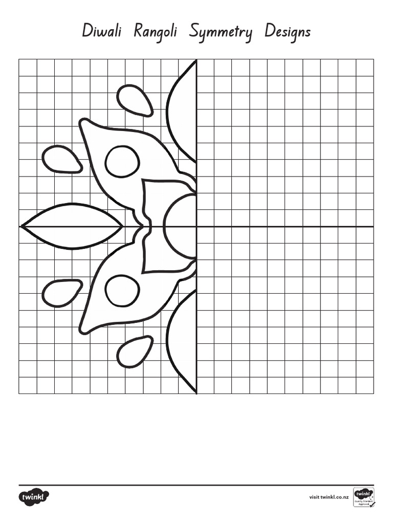 Diwali-Rangoli-Symmetry Ver 3 | PDF