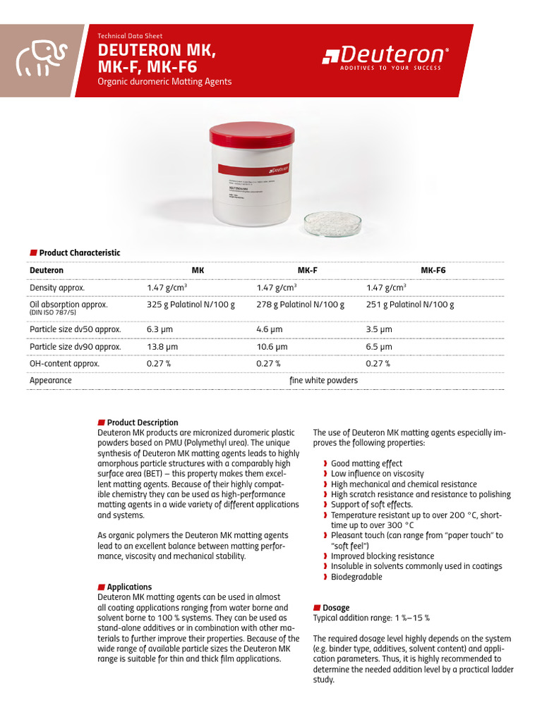 Deuteron MK - MK F - MK F6 UK | PDF | Materials Science | Physical Sciences