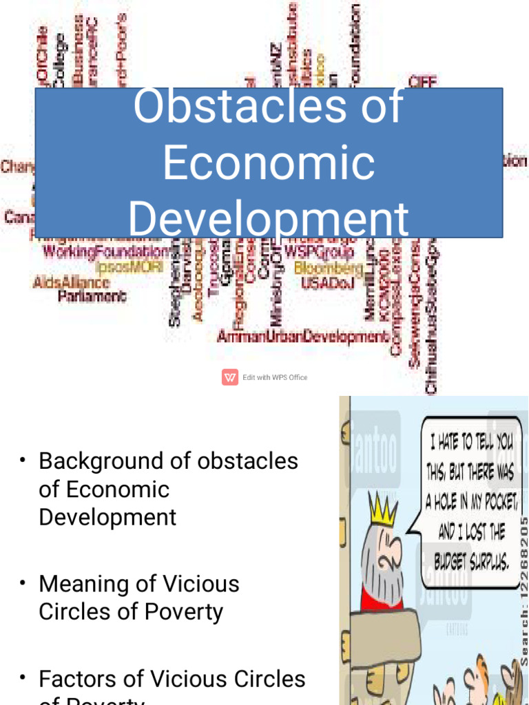 Obstacles to Economic Development | PDF | Poverty | Poverty & Homelessness