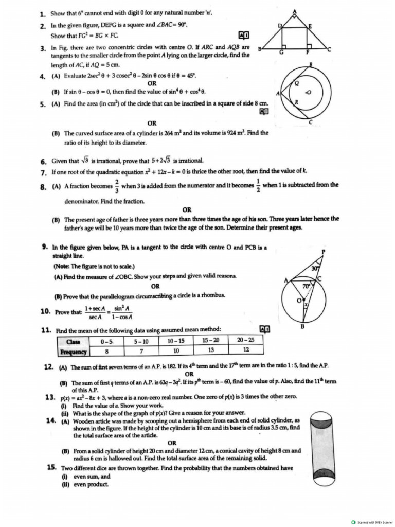 Math Handout | PDF Math Handout | PDF