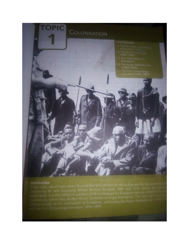 Form 2 History Notes | PDF