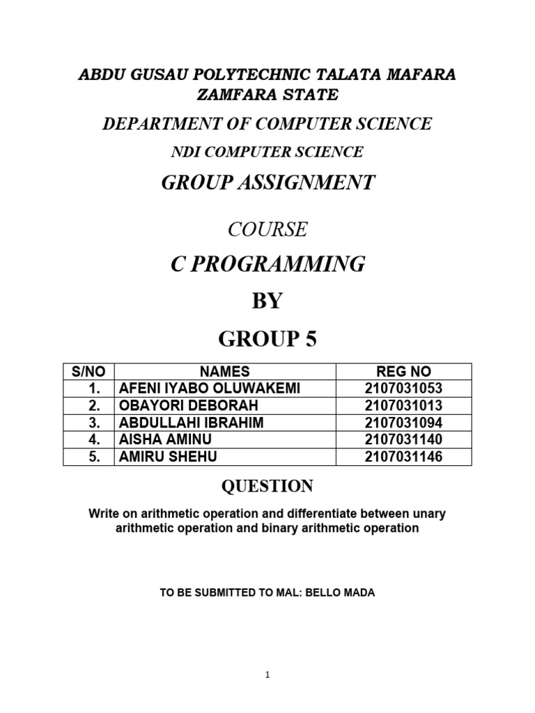 What Is Arithmetic Operator | PDF | Arithmetic | Multiplication