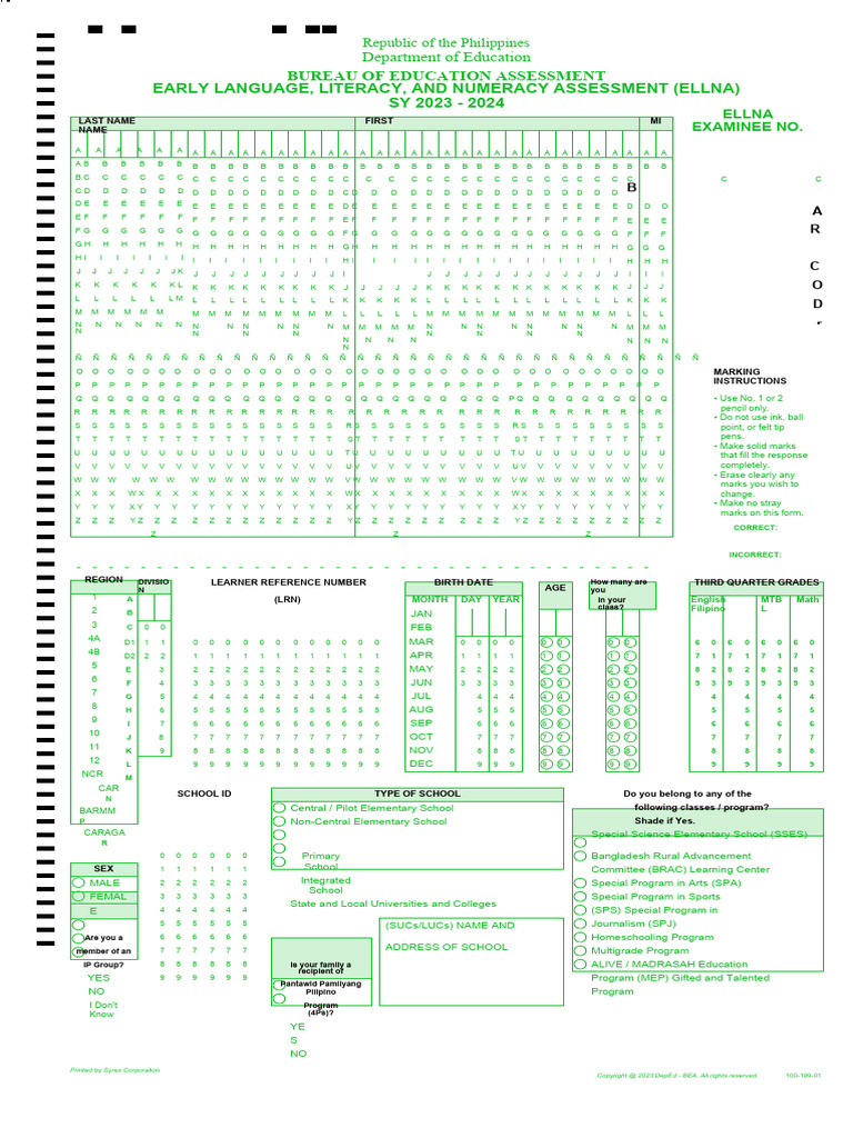 Ellna As Sy23 24 | PDF | Languages Of Southeast Asia | Languages