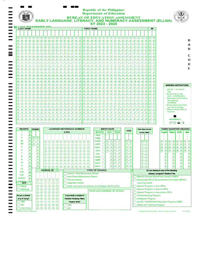 Ellna As Sy23 24 | PDF | Languages Of Southeast Asia | Languages