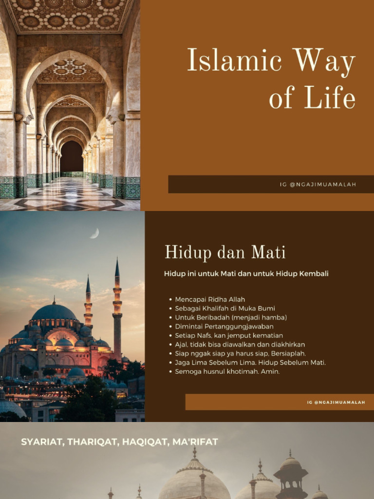 Islamic Way of Life - Ahmad Ifham Sholihin | PDF Islamic Way of Life - Ahmad Ifham Sholihin | PDF