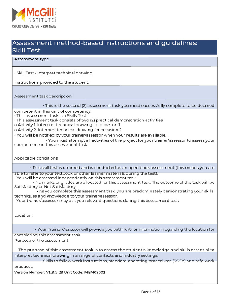 MEM09002 Task 2 Skill Test (Fillable Form) v2 (1) .PDF (Document (A4 ...