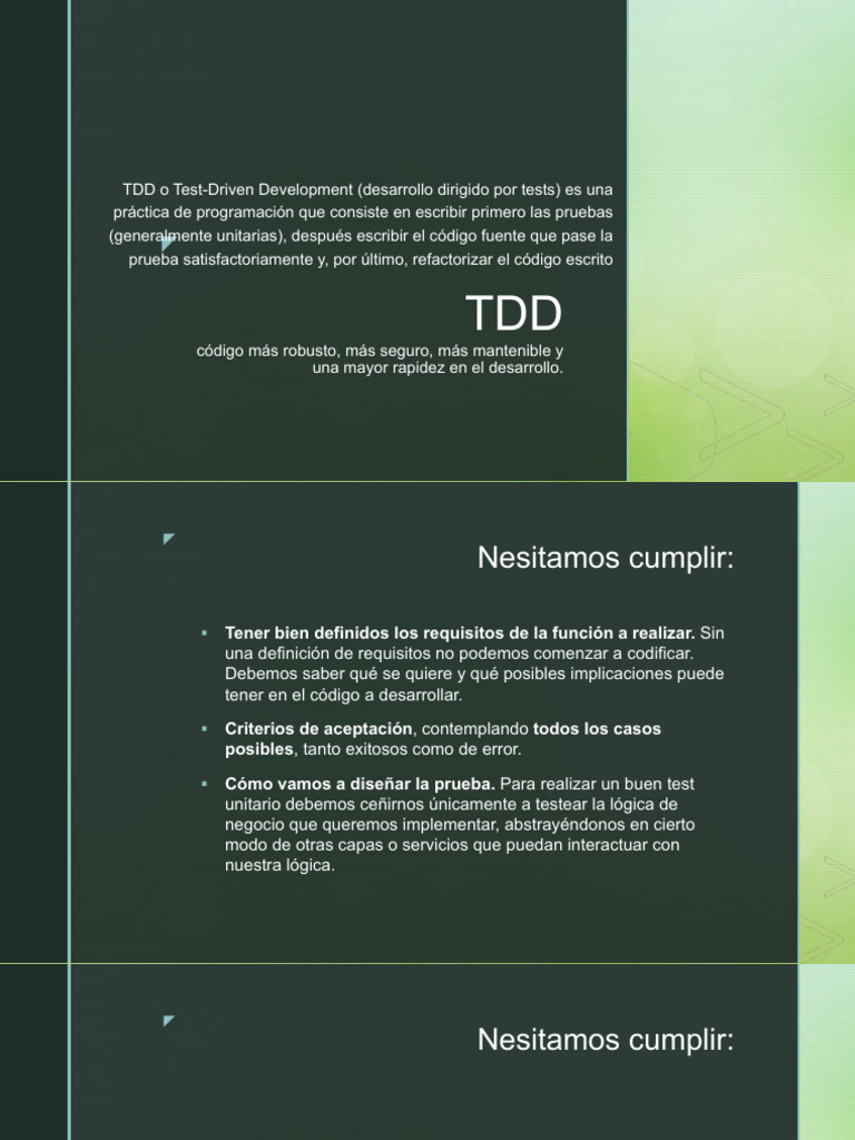 Agile Testing Y Tdd Descargar Gratis Pdf Desarrollo Guiado Por