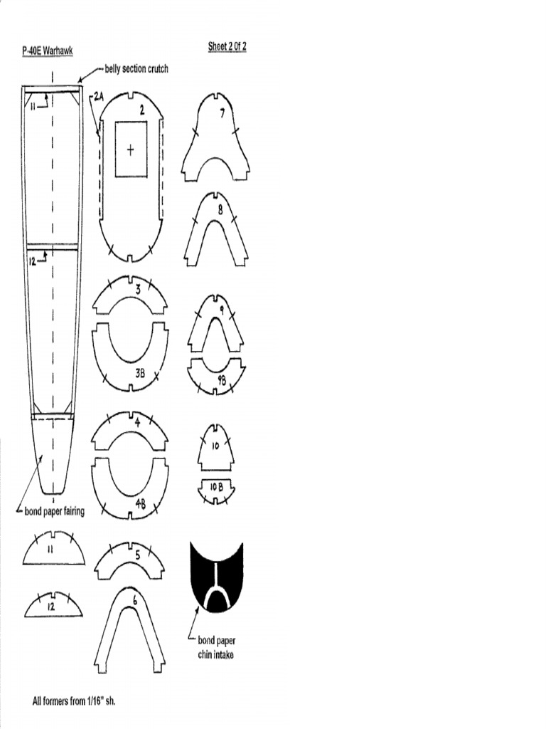 Curtiss P-40E Warhawk - 02 | PDF