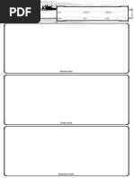 Empty Character Sheet For DND 5e | PDF | Role Playing | Gaming