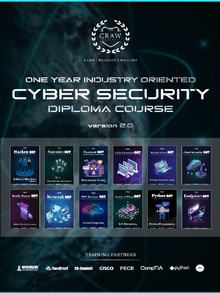 Become A Pro: 1-Year Cyber Security Diploma, Delhi | PDF | Computer Network | Security