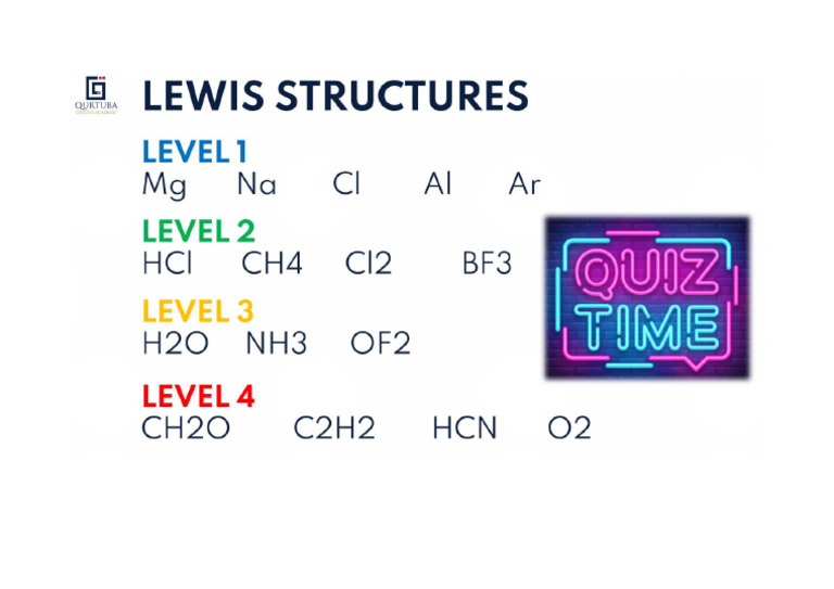 Lewis Structures | PDF