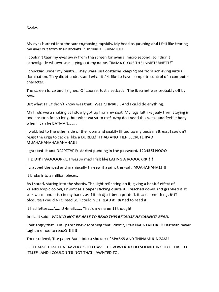 Roblox | PDF