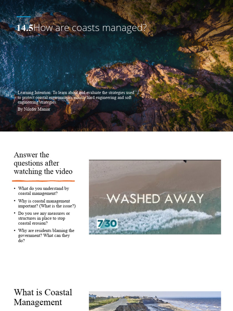 How Are Coasts Managed? | PDF | Beach | Coast