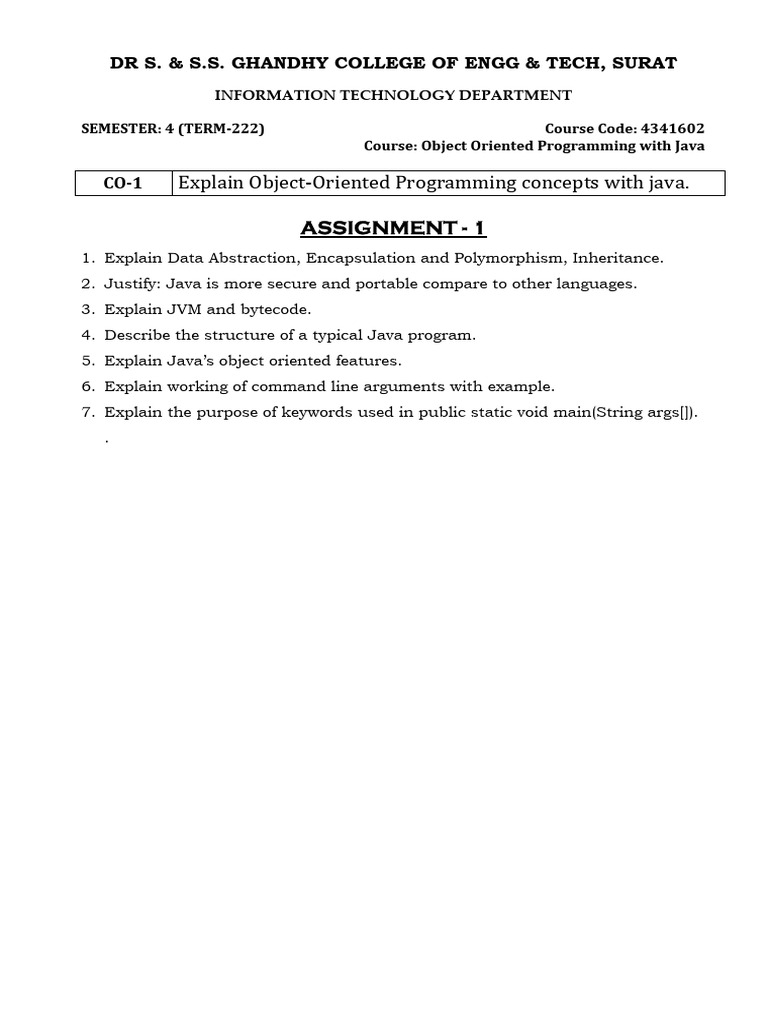 Assignment-1_5_OOPJ | PDF Assignment-1_5_OOPJ | PDF