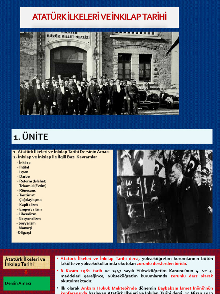 Ait 1 Hafta Ders Notlari 2022-23 1 | PDF