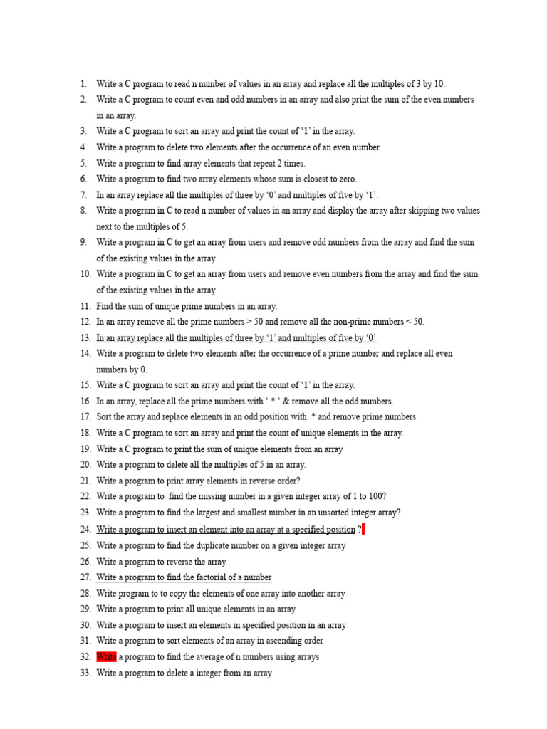 Mock Interview Questions | PDF | Computer Programming | Algorithms And ... Mock Interview Questions | PDF | Computer Programming | Algorithms And ...