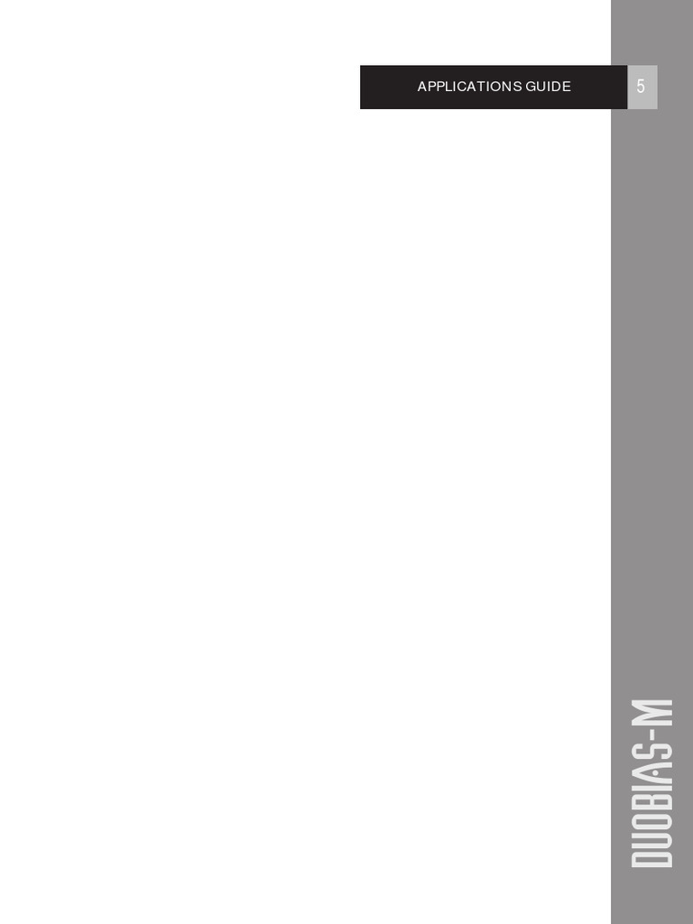 Duobias Section5 Applications | PDF | Transformer | Relay