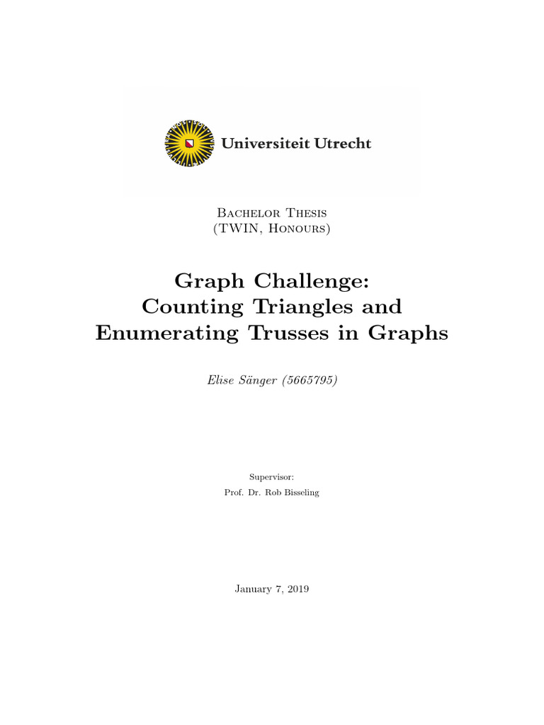 Scriptie Verslag Final v2 | PDF | Vertex (Graph Theory) | Time Complexity