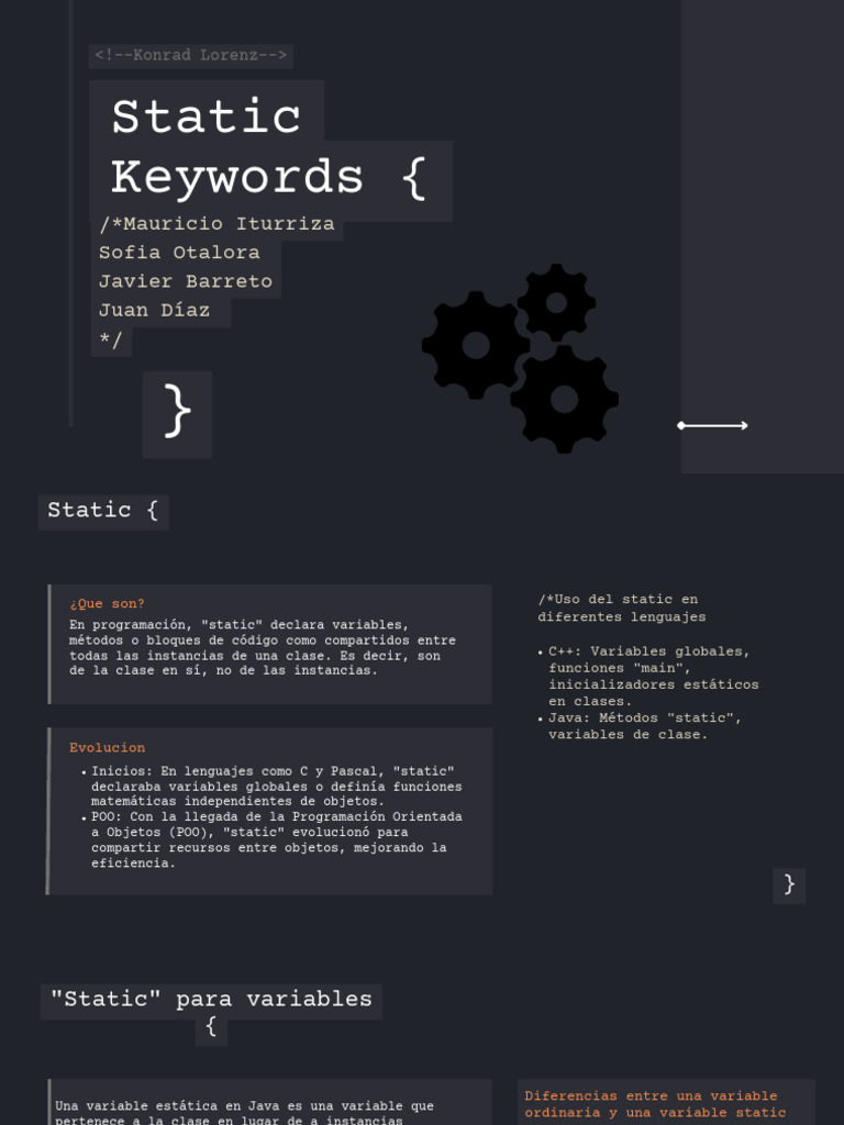 Exposición de Técnicas 2 | PDF | Objeto (informática) | Clase (Programación informática)