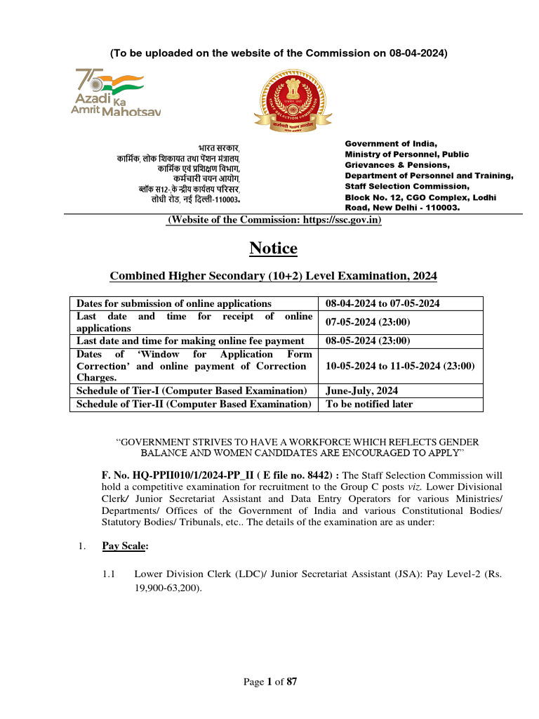 Notice-of-CHSLE-2024_05_04_24 | PDF