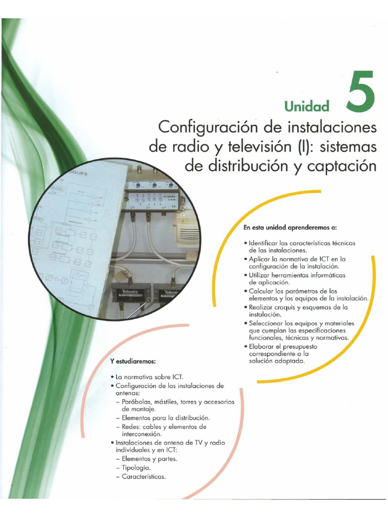 Unidad 5 Configuración de Instalaciones de RTV (I) | PDF