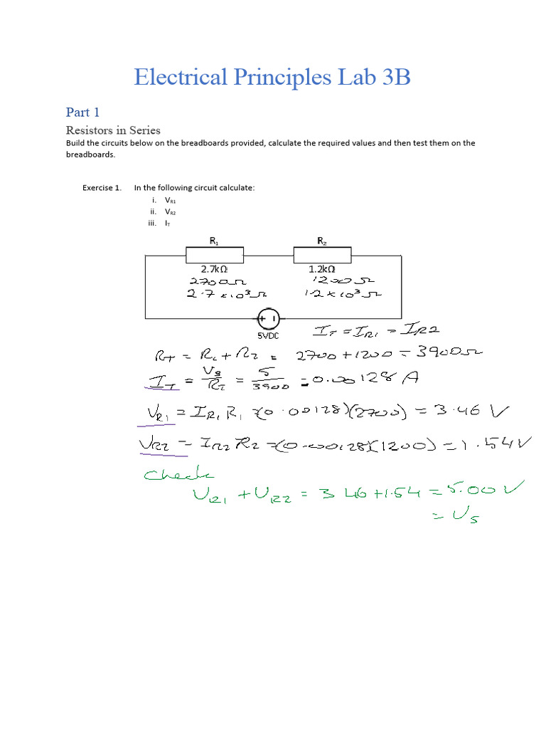 EP Lab 3b Solutions | PDF