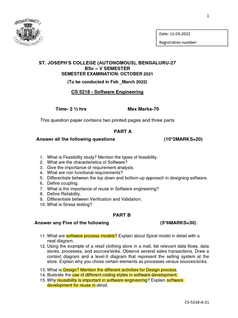 CS5218 | PDF | Reliability Engineering | Software