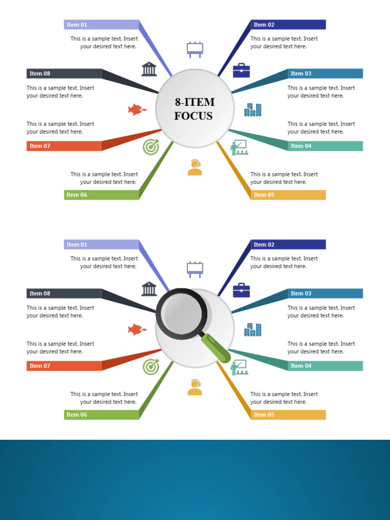 01 8 Item Focus Presentation Template 16x9 1 | PDF