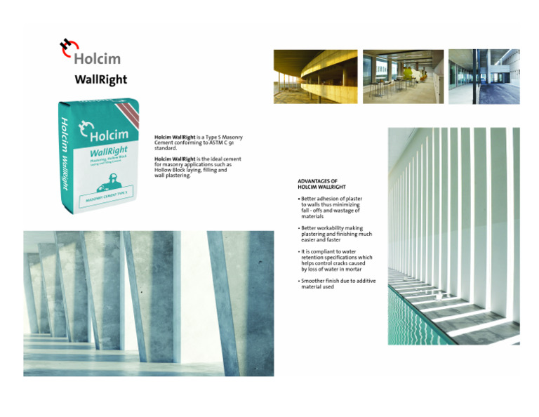 Holcim Wallright Brochure | PDF