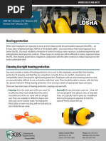 OSHA Occupational Noise Exposure Standards | PDF | Noise | Hearing