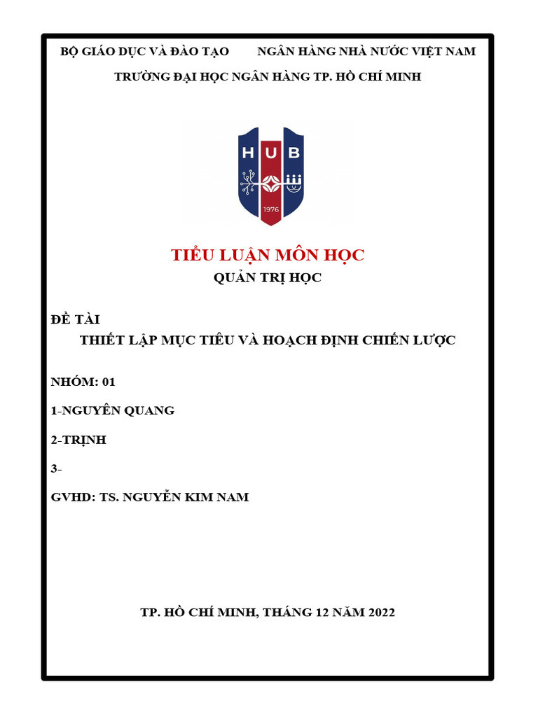 Mau Tieu Luan QTH | PDF