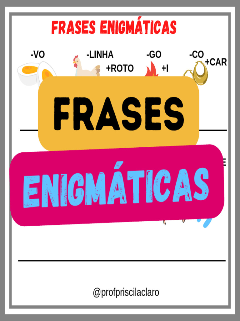 Frases Enigmáticas | PDF