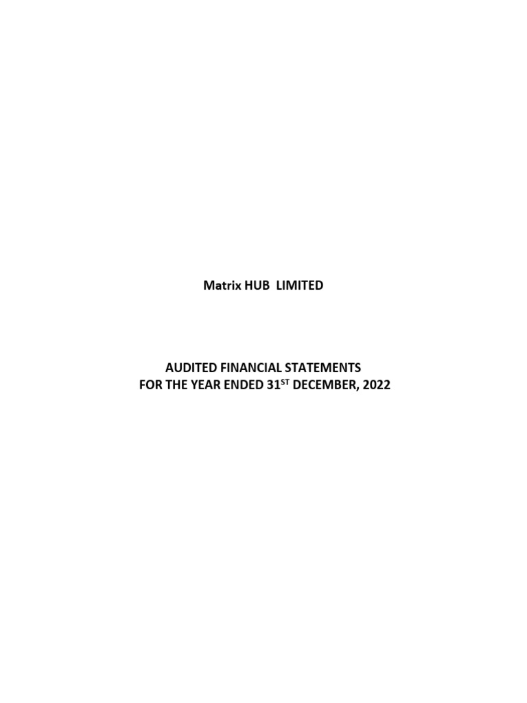 3 Years Audited Account 200 | PDF | Going Concern | Depreciation