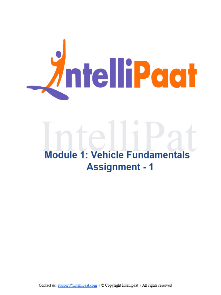 Module 1 Assignment .1 | PDF Module 1 Assignment .1 | PDF
