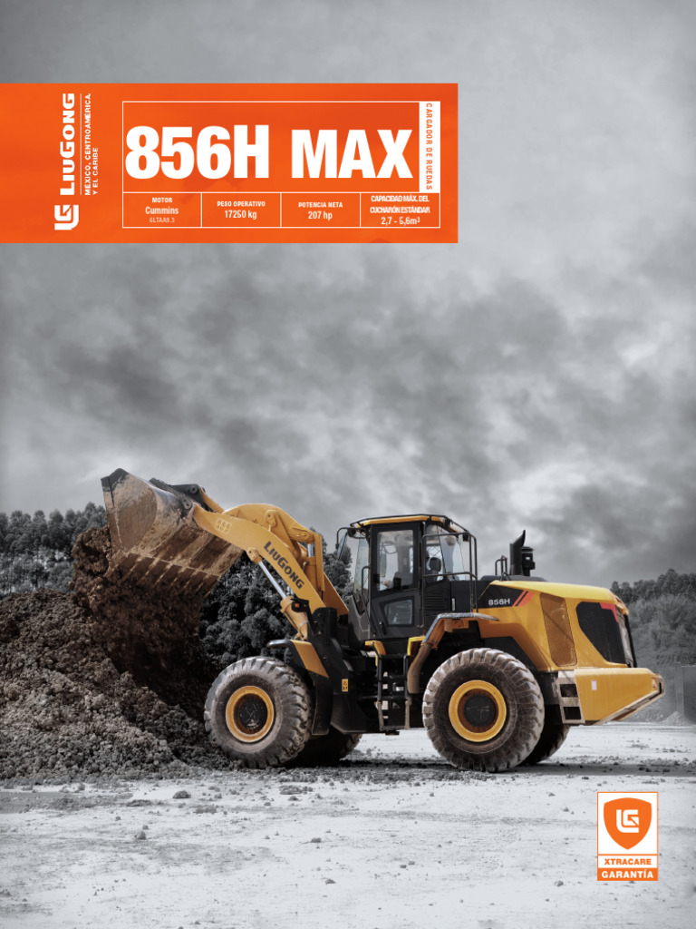 856H Specs ESP | PDF | Vehículos terrestres | Tecnologías automotrices