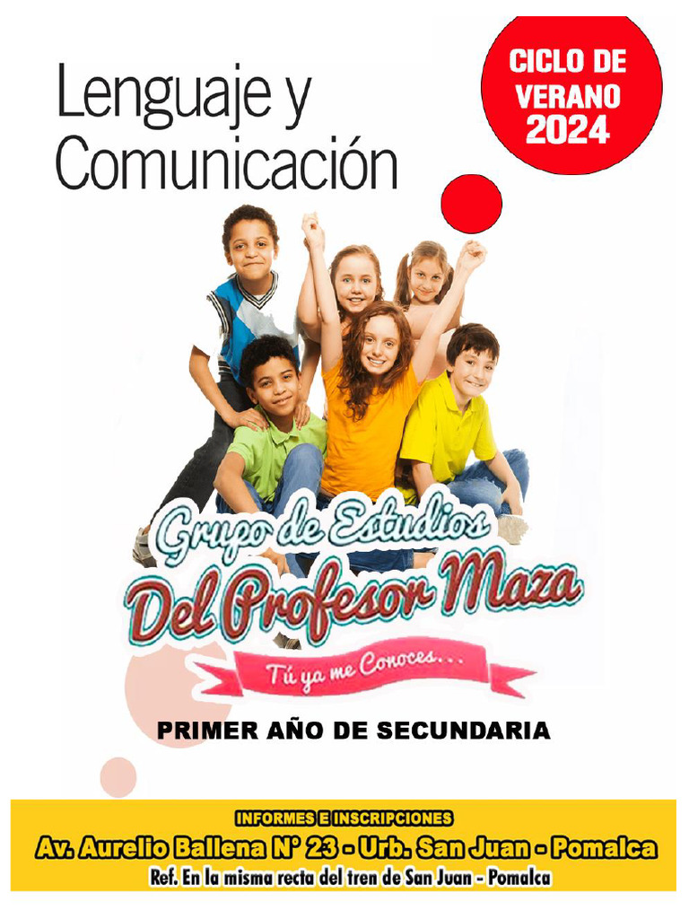 Lenguaje y Comunicación 1ro de Sec. | PDF | Ajedrez