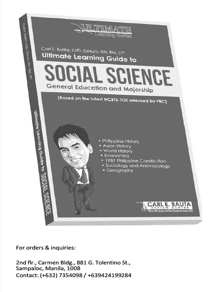 CBRC Let Ultimate Learning Guide Social Science | PDF CBRC Let Ultimate Learning Guide Social Science | PDF