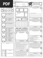 D&D 5E Rogue Character Sheet | PDF | Role Playing Games | Gaming