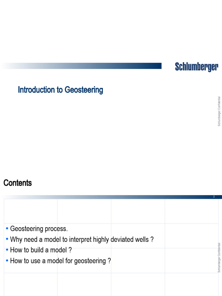 Geosteering Basics For Presentation | PDF