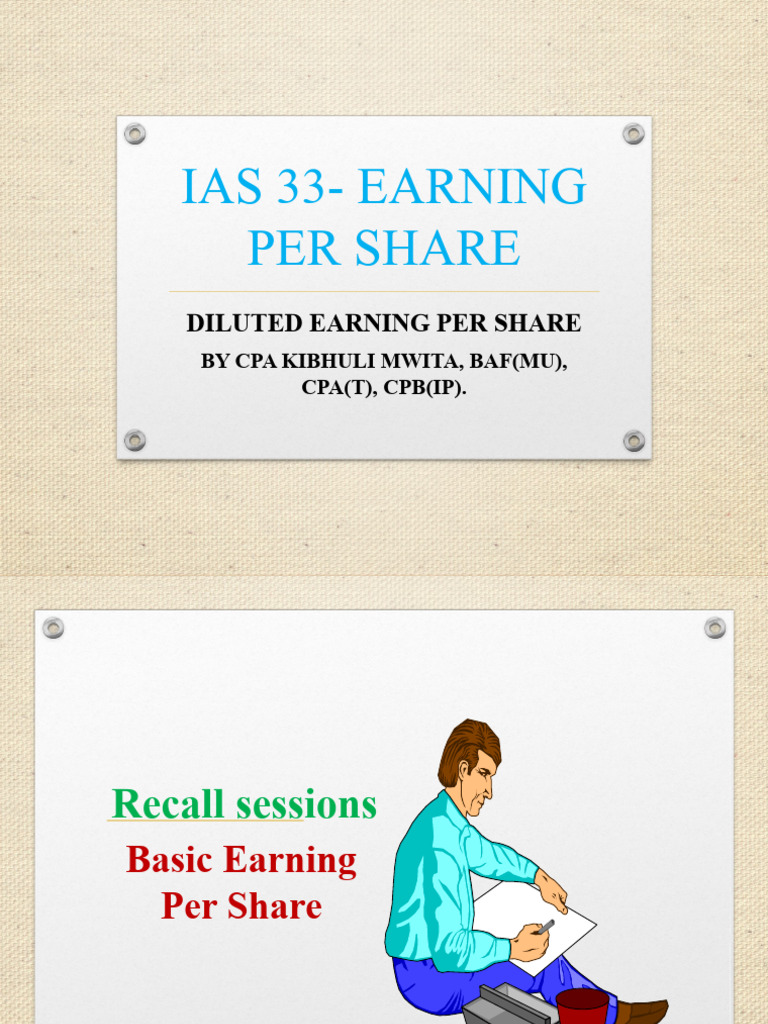 Ias 33 - Earnings Per Share Part 2 | PDF | Earnings Per Share ...
