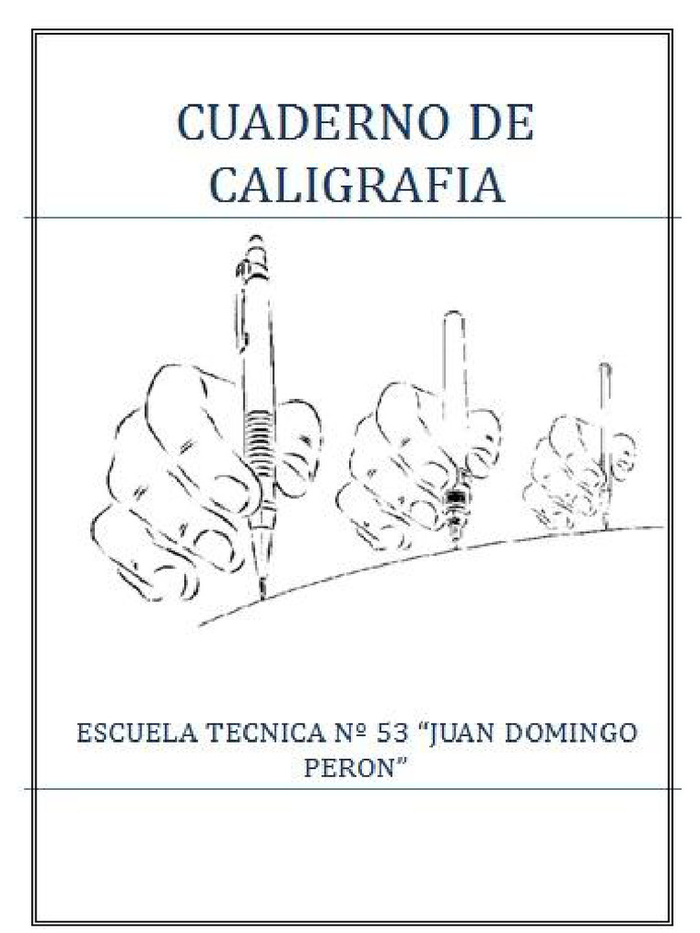 cuaderno de caligrafia n1 plantec | PDF