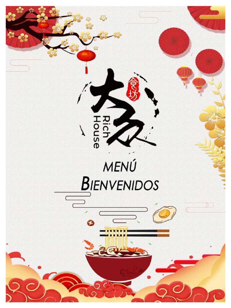 Menú Rich House | PDF