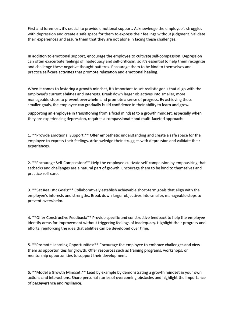 First and Foremost Online Dessertation 1 | PDF | Mindset ...