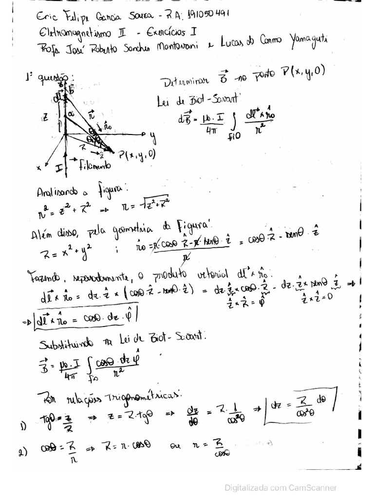Exercício1 EricFelipeGarciaSouza | PDF