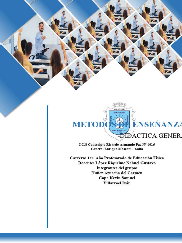 Didactica General TP1 | PDF | Enseñando | Aprendizaje