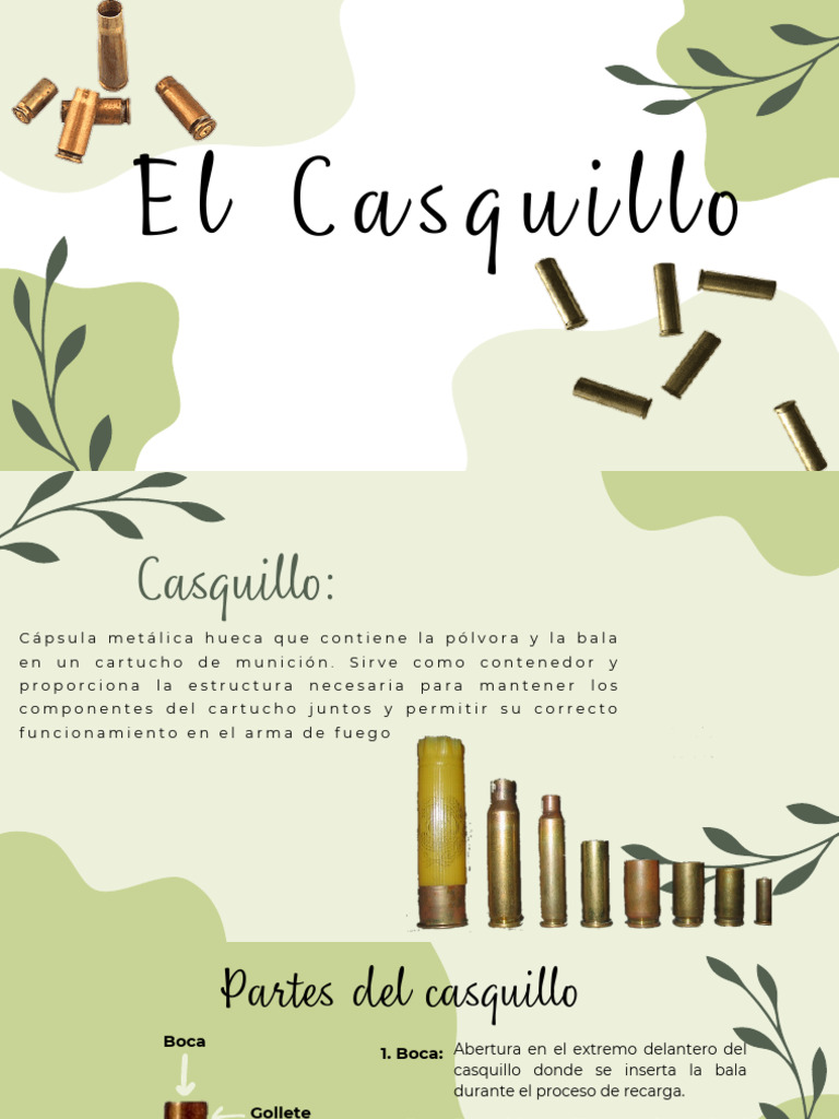 Partes y Tipos de Casquillos | PDF