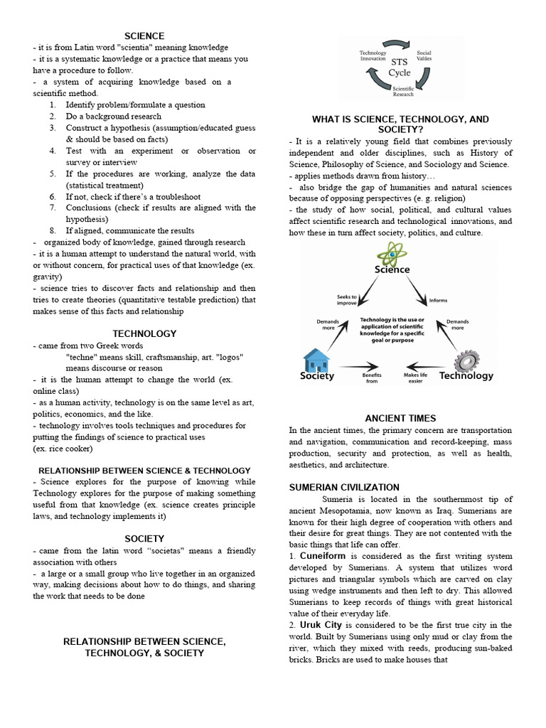 STS Reviewer | PDF | Id | Science