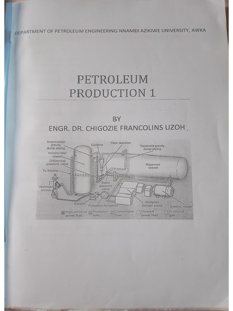 Petroleum Production | PDF